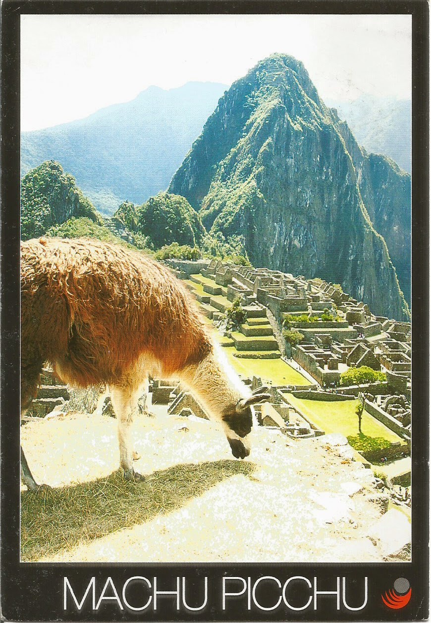 My postcard collection: Machu Picchu