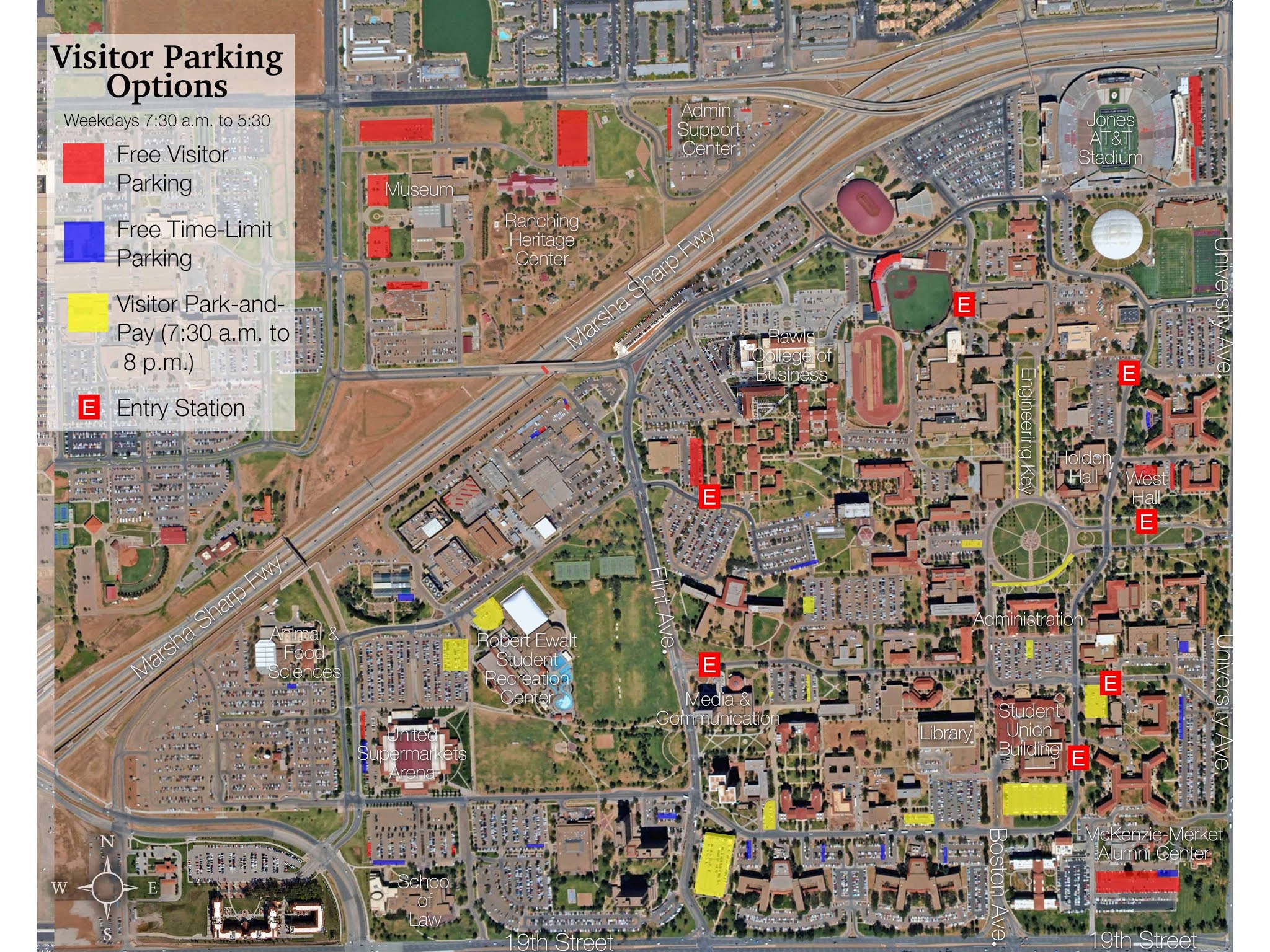 texas tech university campus map - Térkép Lakitelek