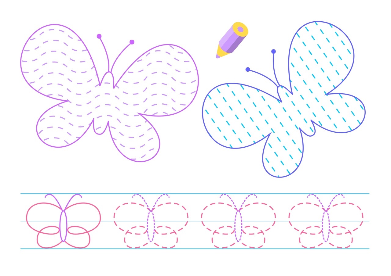 Fichas de motricidad fina para preescolar | Mundo de Rukkia