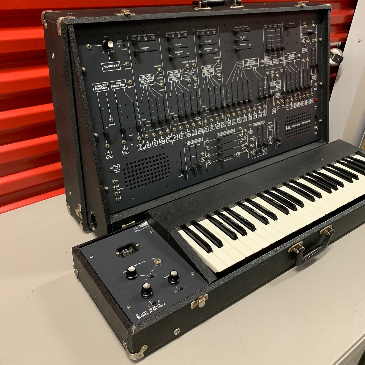 MATRIXSYNTH: 1973 ARP 2600 with 3604 Keyboard serviced by Phil Cirocco ...