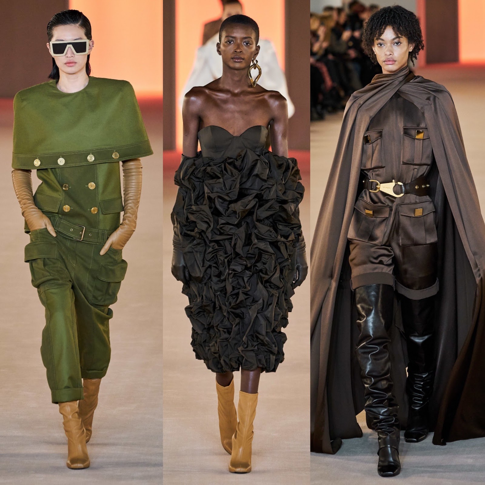 Balmain brings an equestrian inspired diverse Fall/Winter 2020 Collection