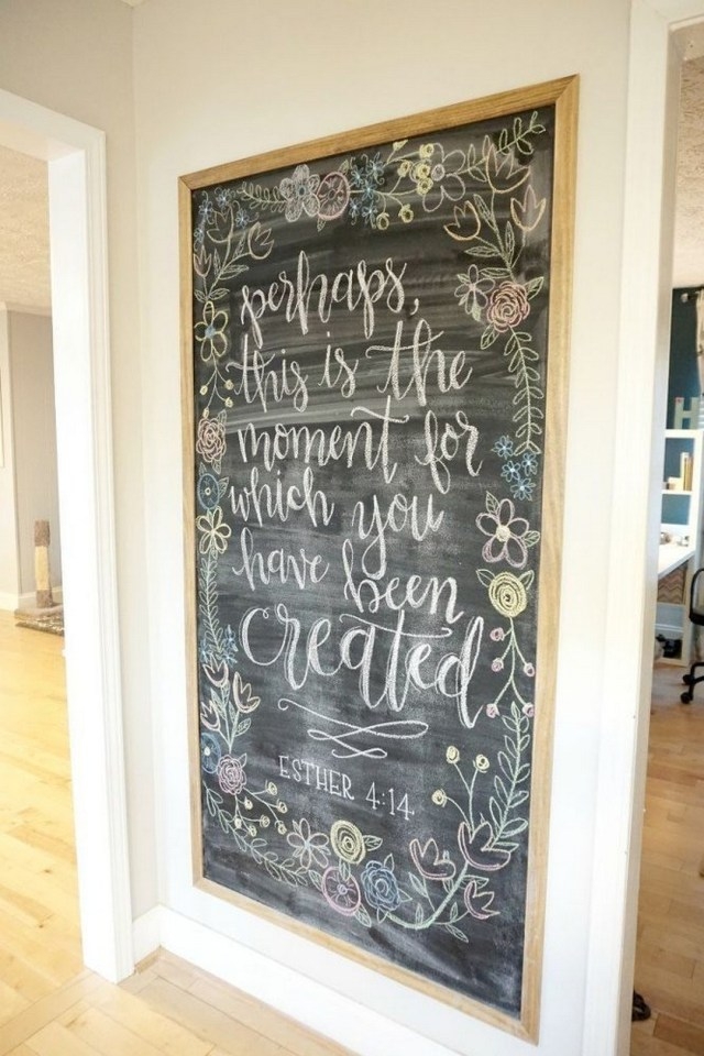 45 Cool Chalkboard Decorating Ideas To Decorate Your Home | ARA HOME