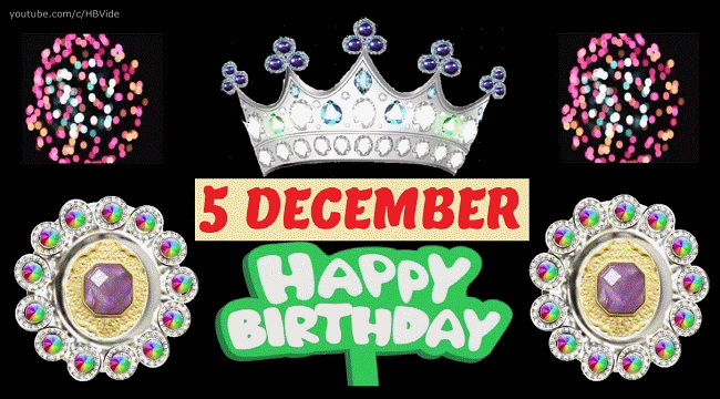 5 December Birthday Wishes, Messages - HBDAY.ART
