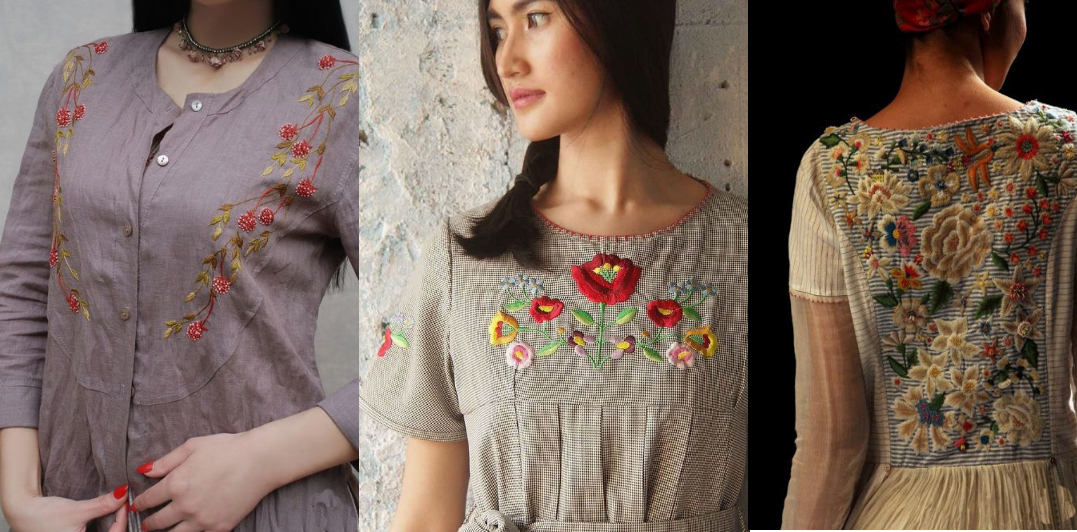 HAND EMBROIDERY WORK | Wilcom Embroidery Designer