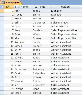 Microsoft Access Tips: Using the LIKE Operator and Wildcards to Match ...