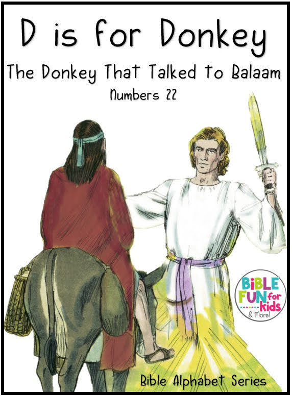 The Donkey that Talked to Balaam | Bible Fun For Kids