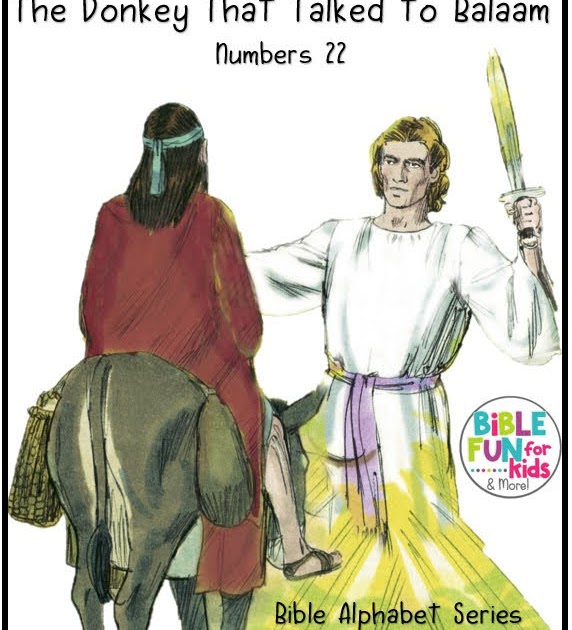 The Donkey that Talked to Balaam | Bible Fun For Kids