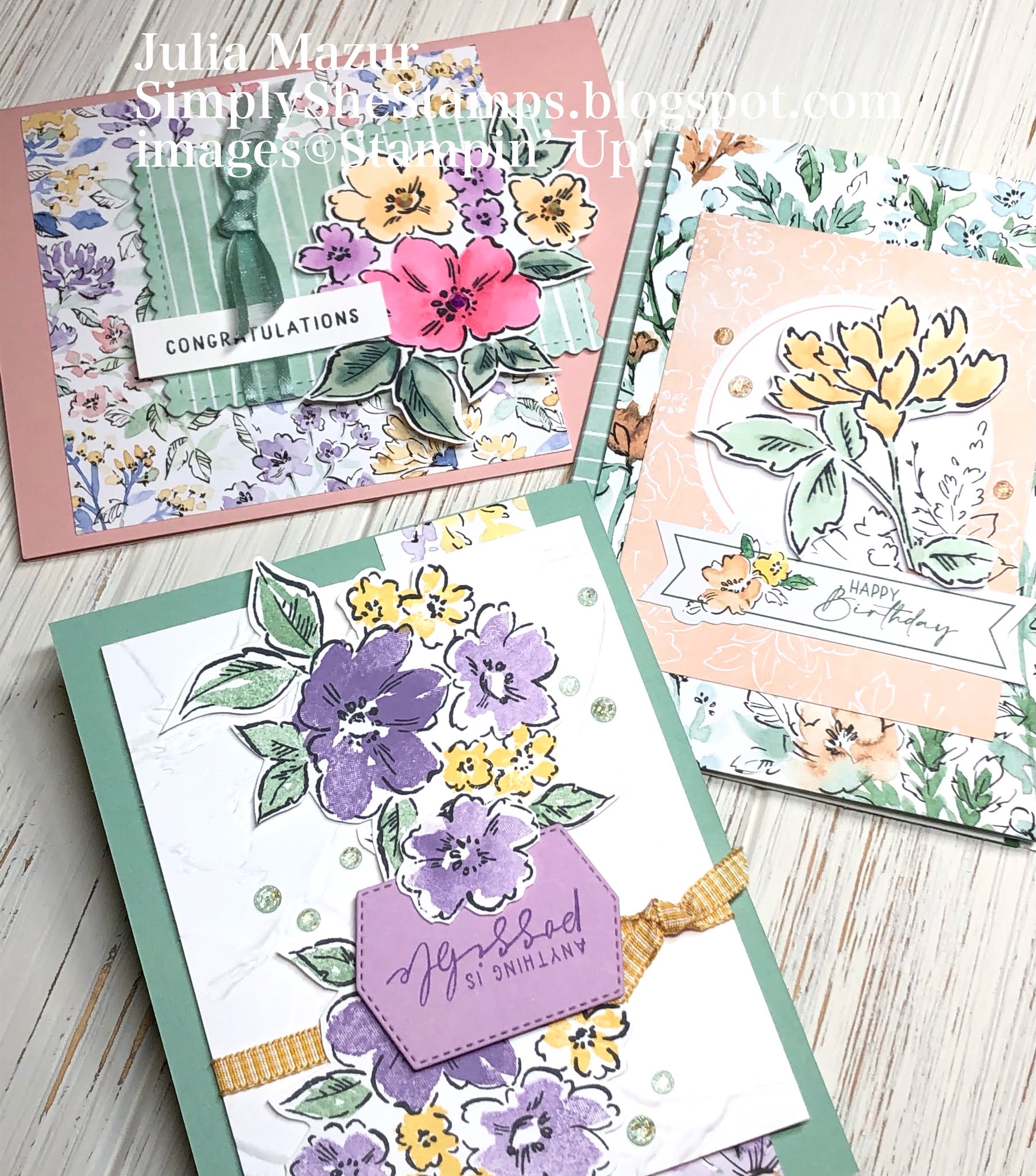 Simply She Stamps...: Catalog Kick-Off Cards