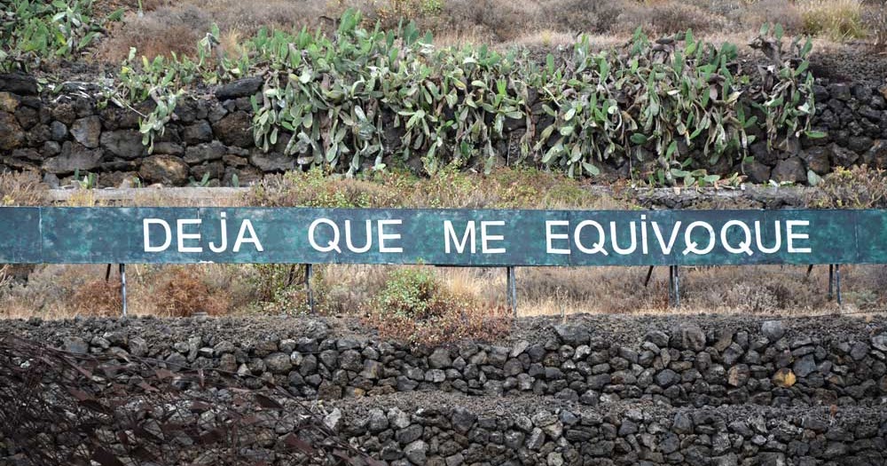 A N O N I M A N: DEJA QUE ME EQUIVOQUE