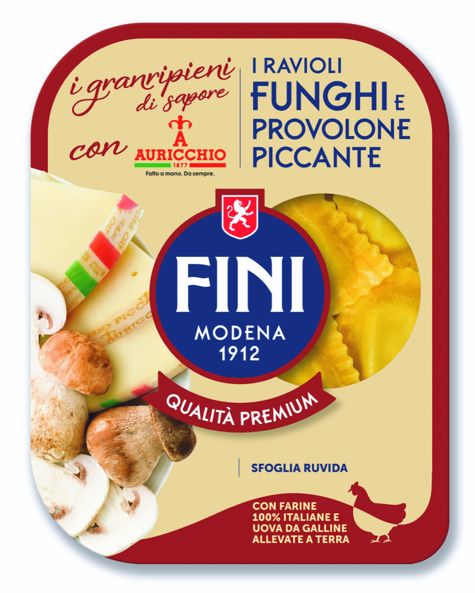 Il Gruppo Fini rilancia i "Ravioli Funghi e Provolone" attraverso una ...