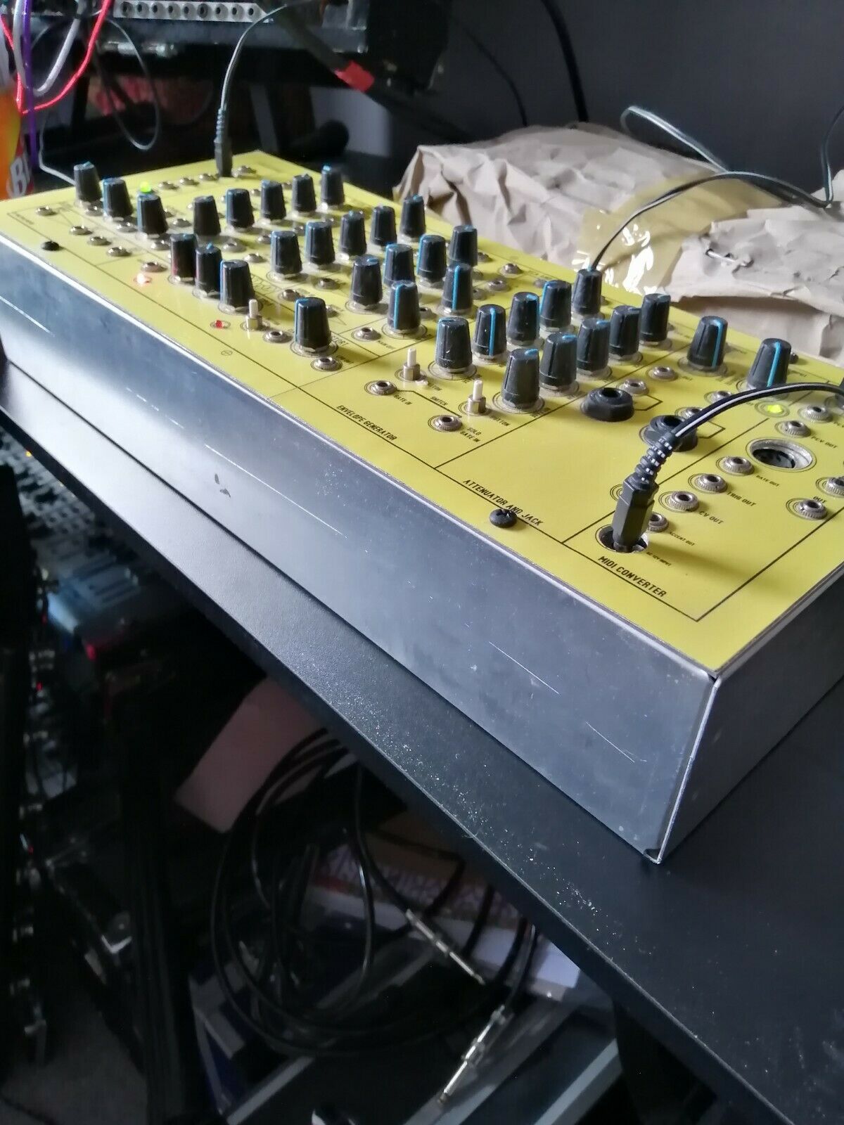 MATRIXSYNTH: Blue Lantern SynthX Semi-modular Synth