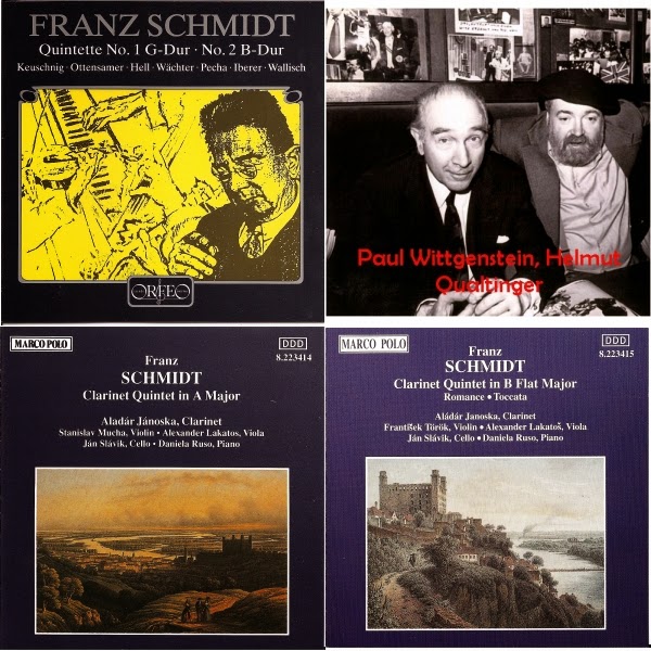 Kammerton: Reposted: Franz Schmidt: Piano and Clarinet Quintets