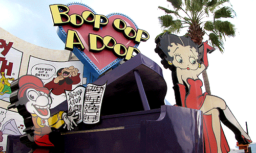 Universal Landing: Betty Boop Store/Boop Oop A Doop