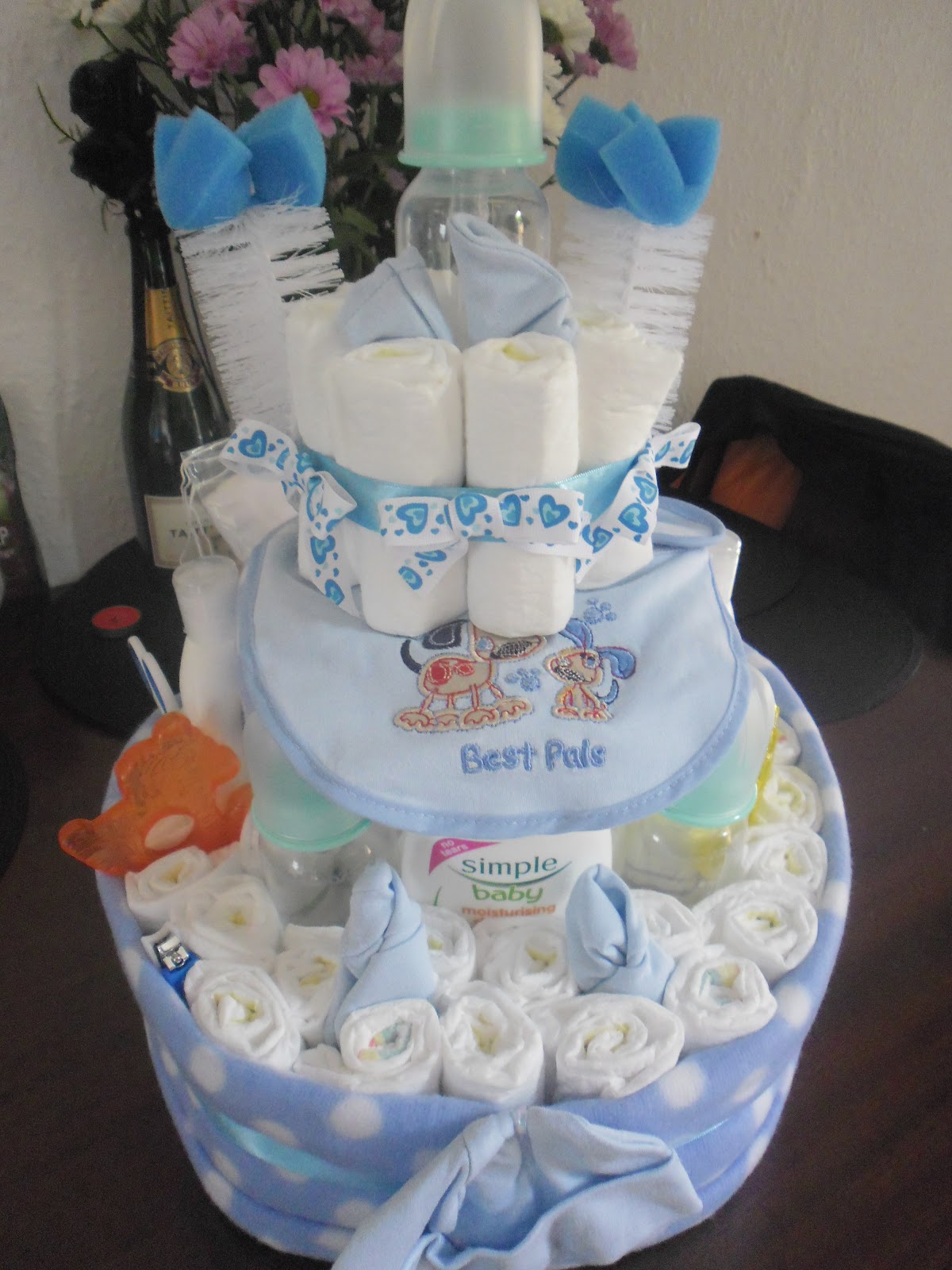 Nins Handmade Cards: Nappy cake