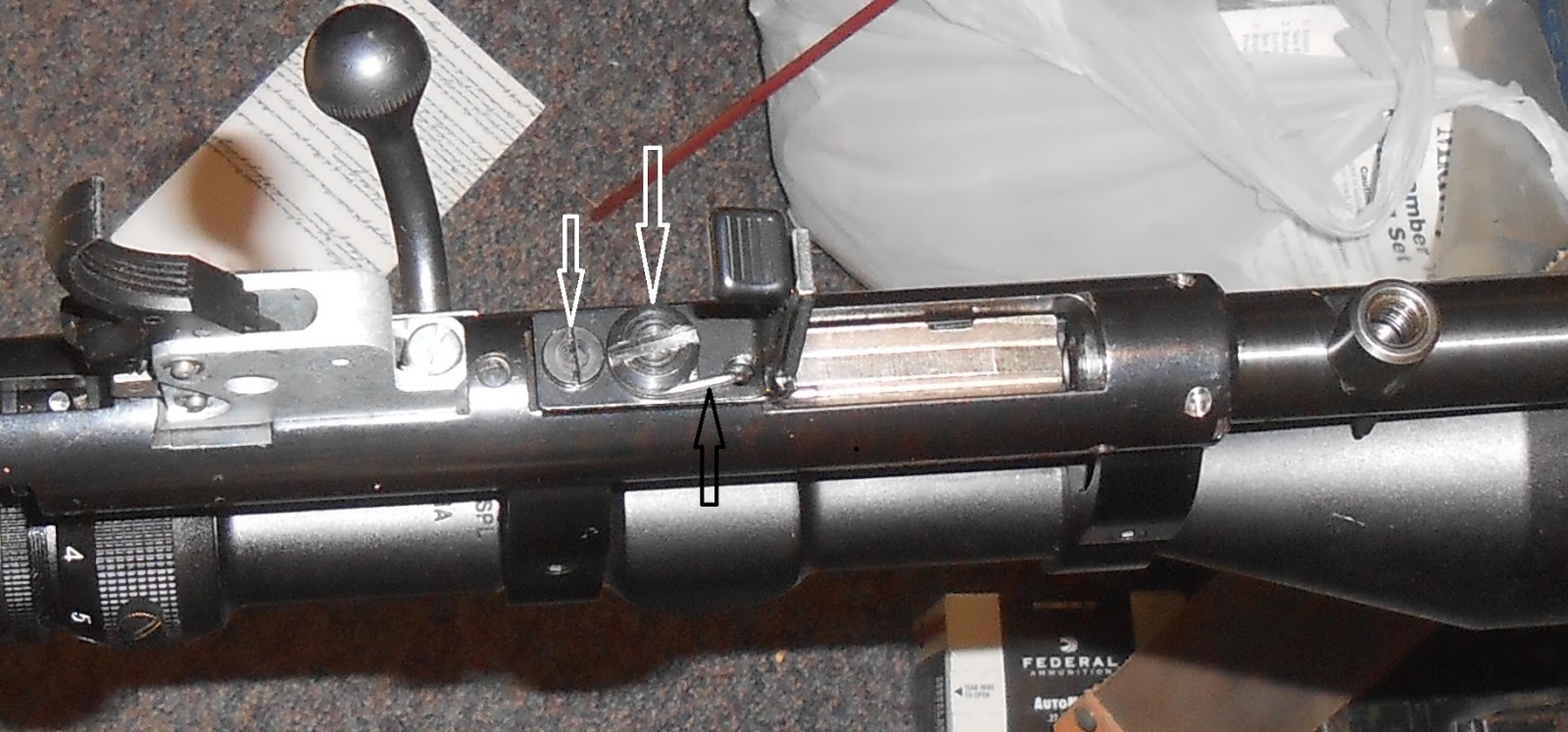 Irons in the Fire: A Modification: the Marlin Model 925M magazine guide ...