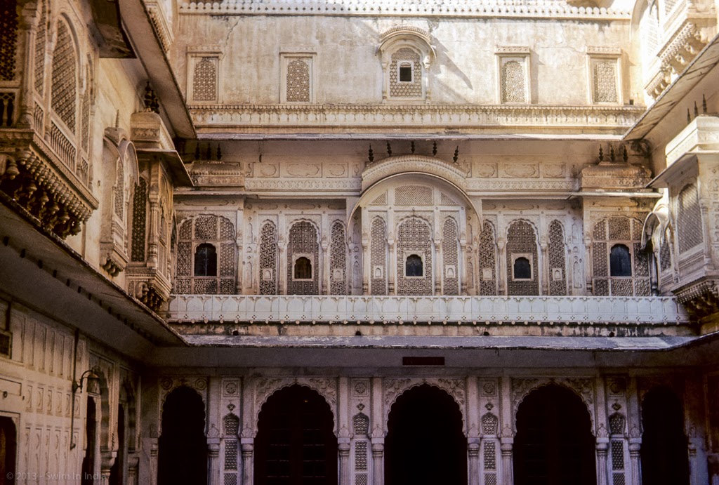 Swim In India, un voyage en Inde: J065 - Junagarh Fort à Bikaner