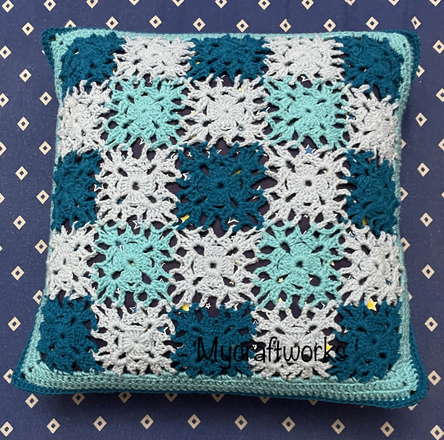 MY CRAFT WORKS: Finished Crochet covers and its making