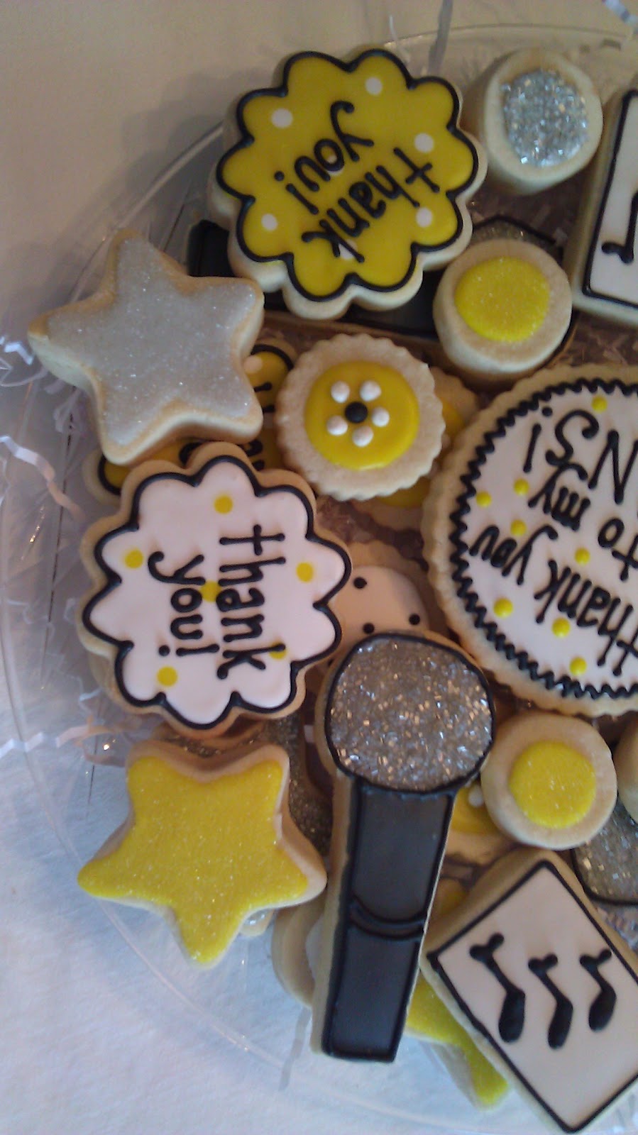 Adorable Creations by Dori: Singing Competition Cookies
