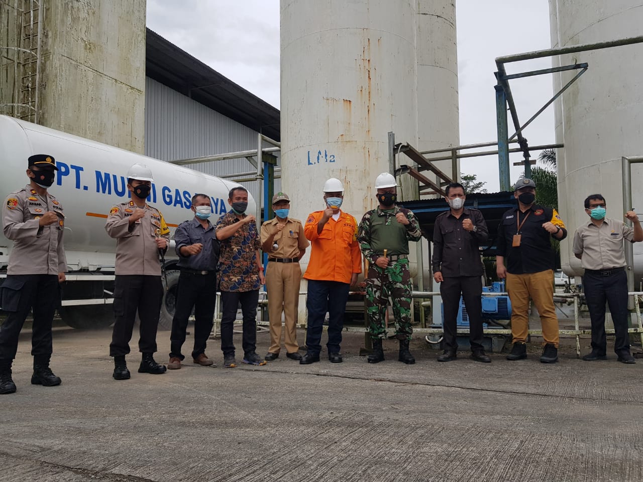 Tiga Pilar Kamtibmas Kabupaten Kutai Kartanegara Kunjungan di PT Murni ...