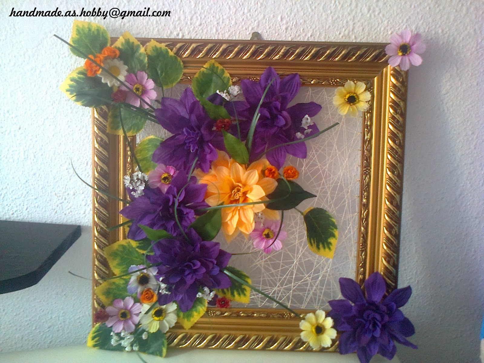 HANDMADE AS HOBBY Original ideas for an unique gift: Tablouri florale ...