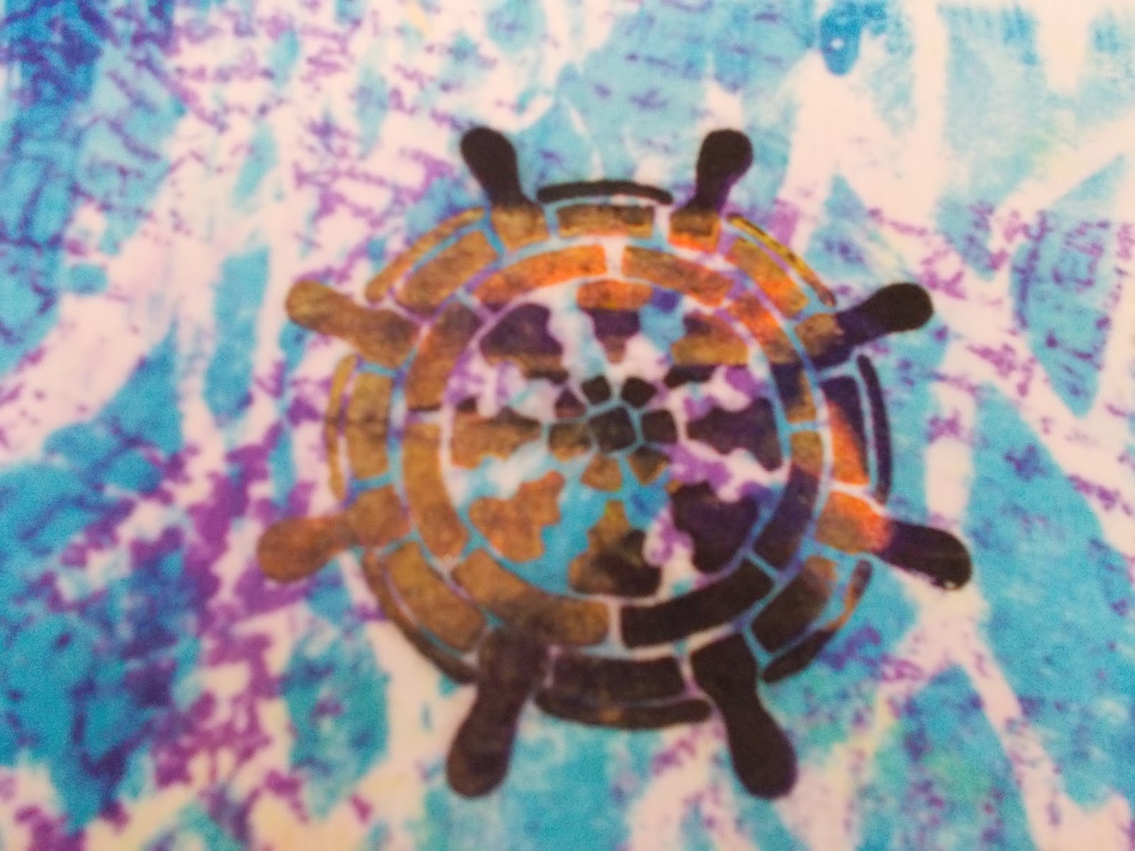 Crafting with PAWS: Under the Sea Screen Printing