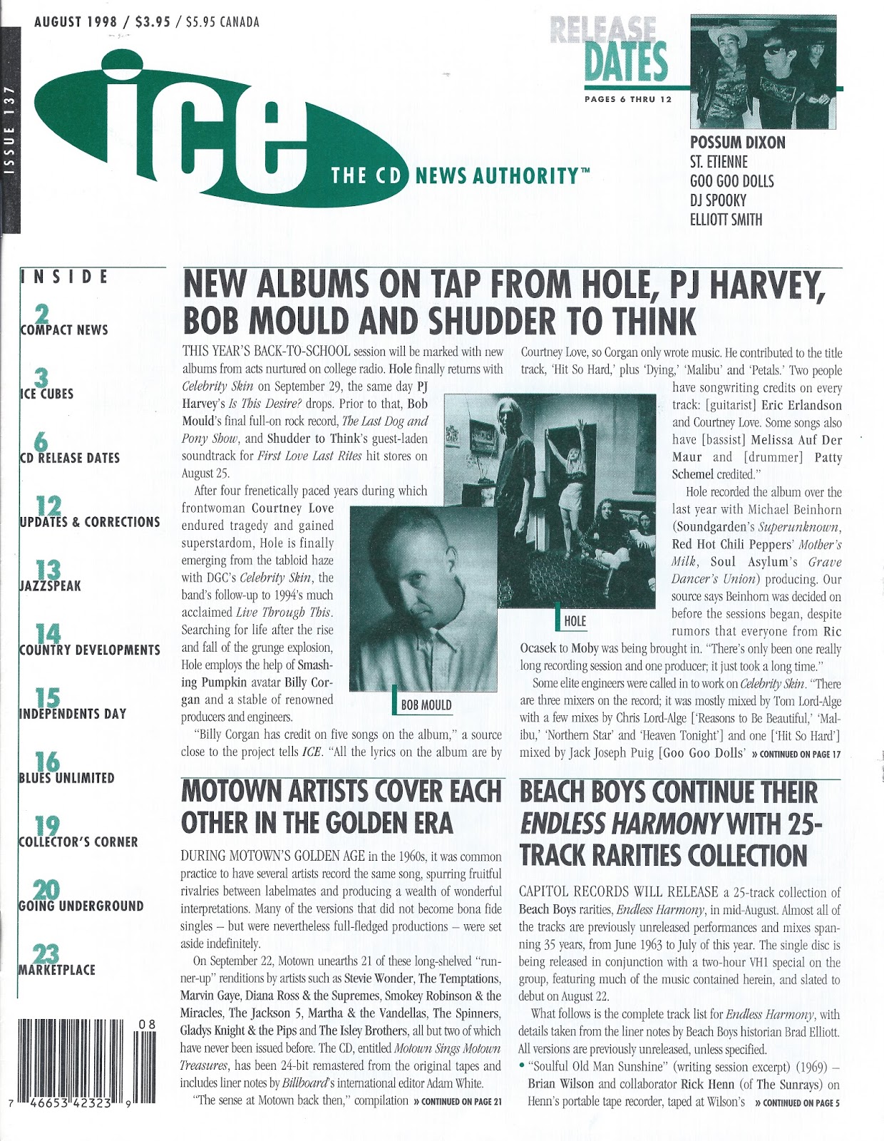 The Hideaway: Great Music Mags: ICE - The Class of 1998