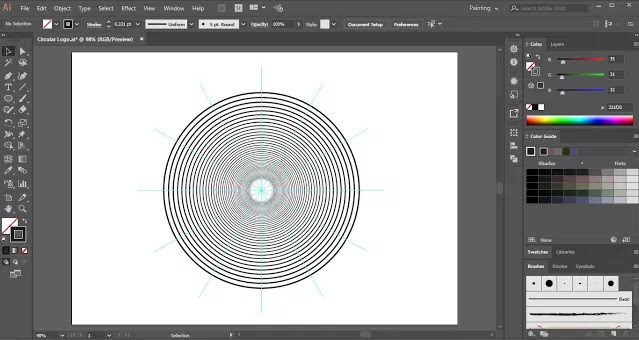 Circular Logo in Adobe Illustrator - Adobe Tutorial