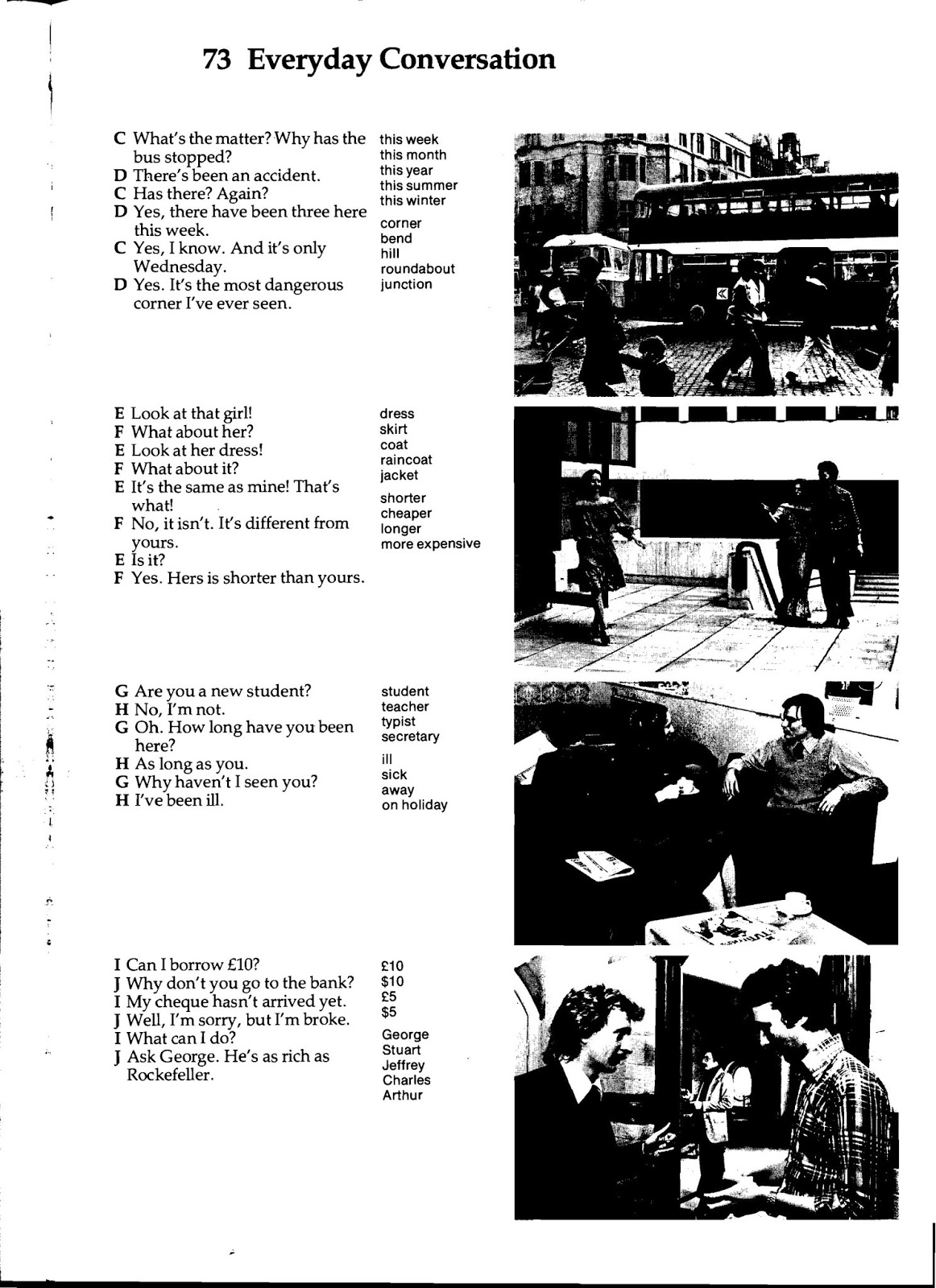 Unit 73: Everyday Conversation - Streamline English Departures