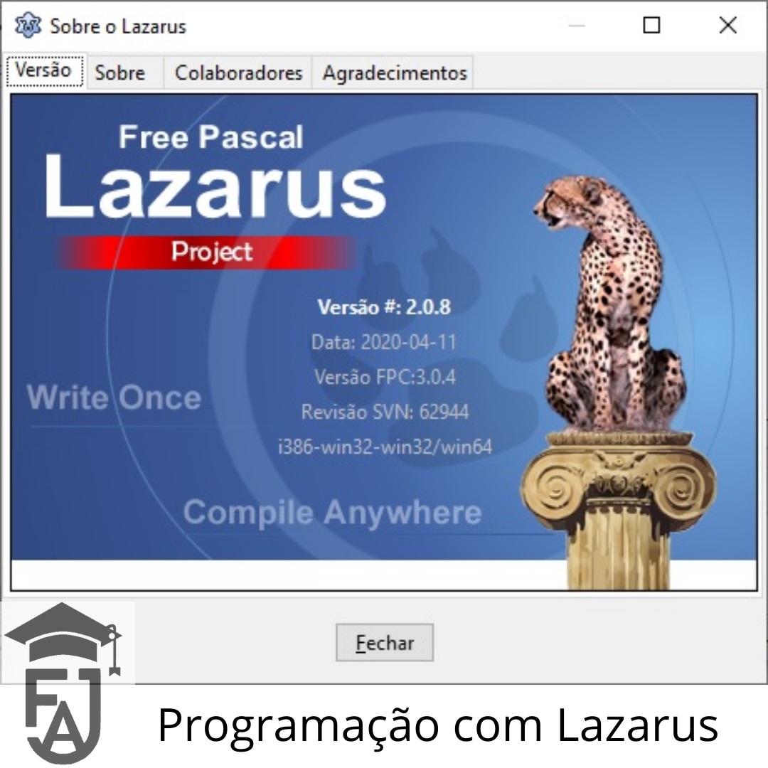 Alfanuméricus: Programando em Delphi/Pascal com Lazarus Alfanuméricus: Programando em Delphi/Pascal com Lazarus