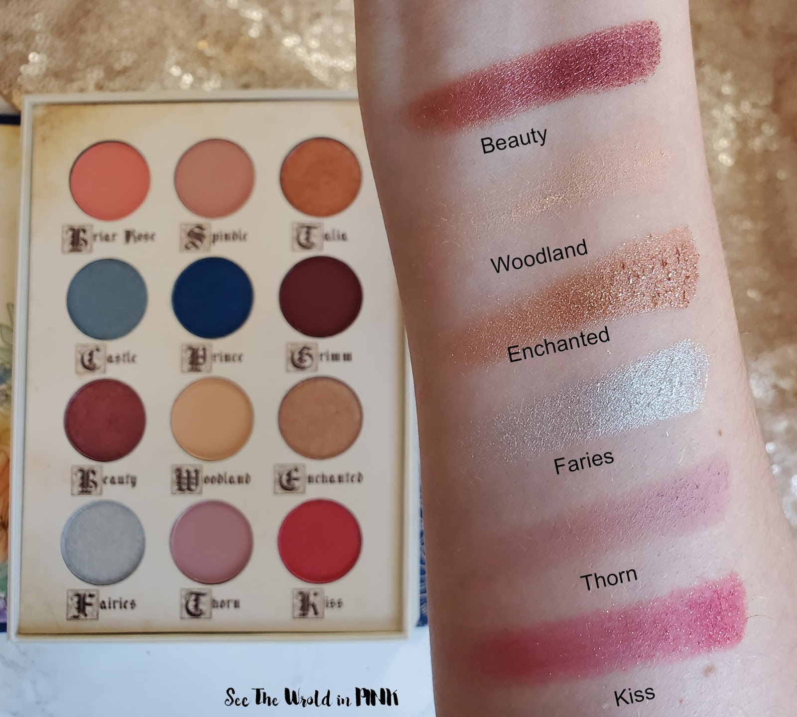Storybook Cosmetics Fairy Tales Little Briar Rose Palette | See the ...
