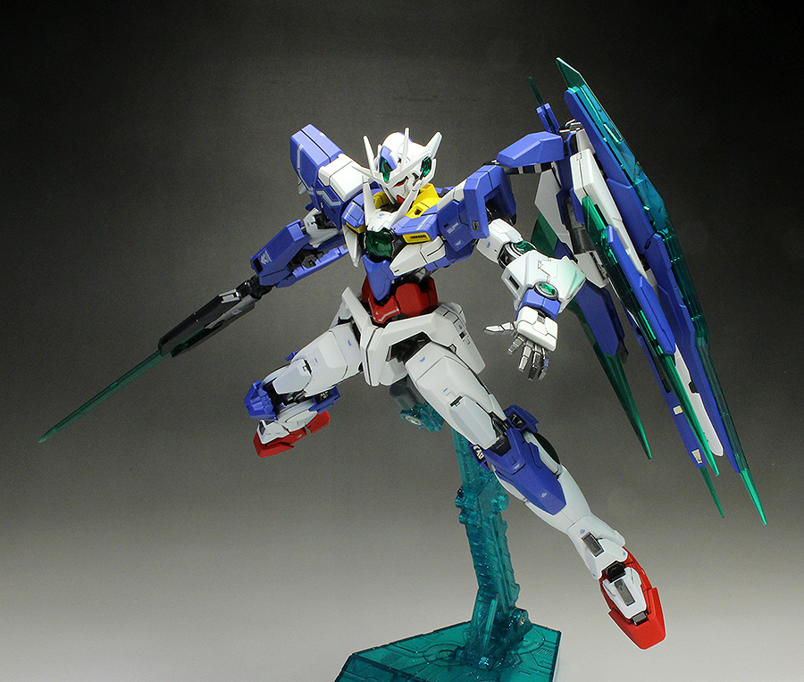 Painted Build: RG 1/144 00 Quanta [Detailed]
