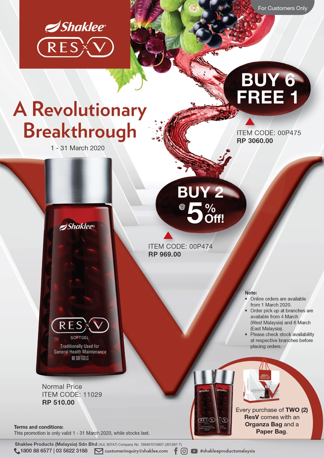 RES V Shaklee ~ Qiya Beauty