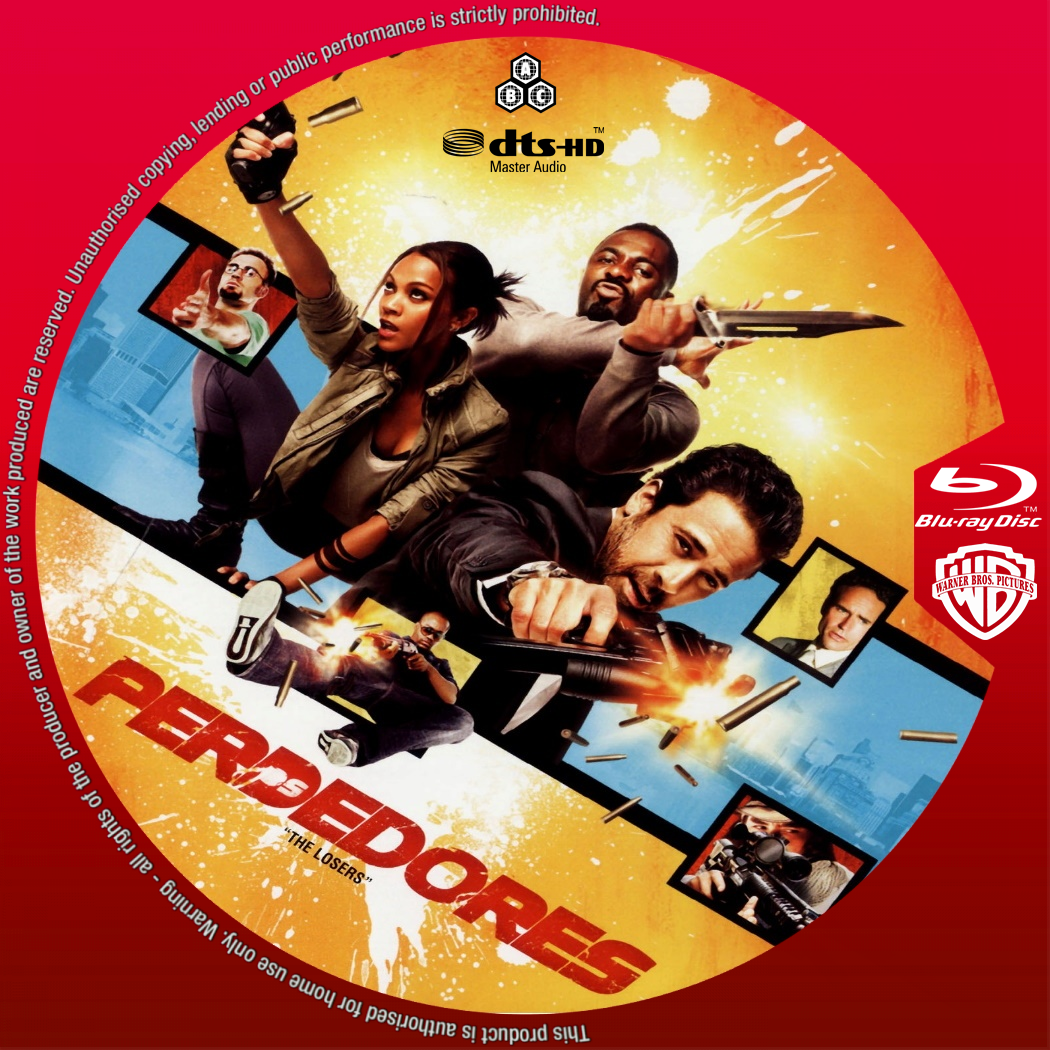 CAPAS DVD-R GRATIS: Os Perdedores (2010) - Blu Ray