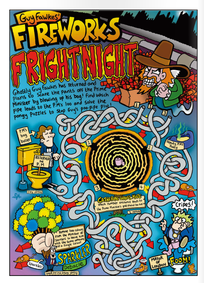 Wacky Comics!: Fireworks Fun... and Safety