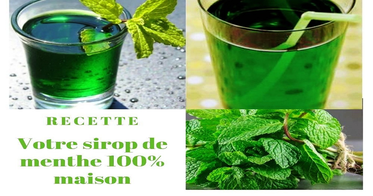 Recette : Sirop de menthe 100% naturel ~ Sports et santé