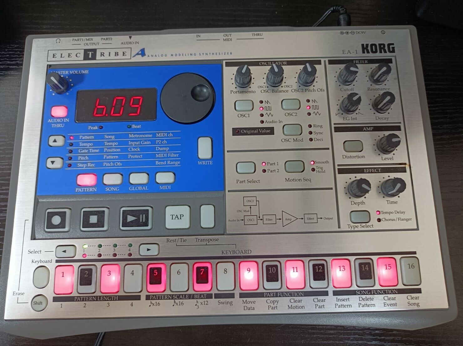 MATRIXSYNTH: Korg Electribe EA-1 Analog Modeling Synthesizer w ...
