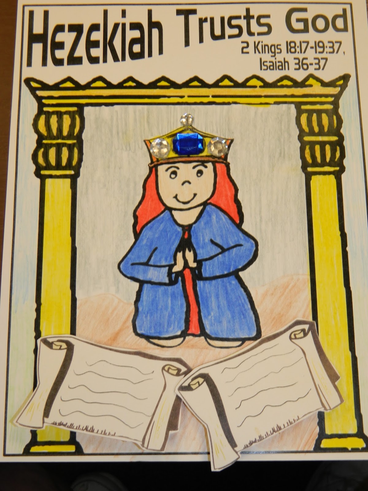 Hezekiah Trust GOD!!