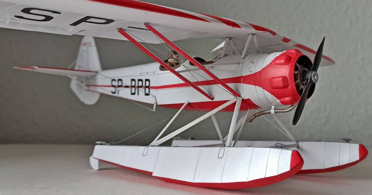 Samoloty z kartonu: Relacja/Model build - RWD 17W - Część V - ostatnia ...