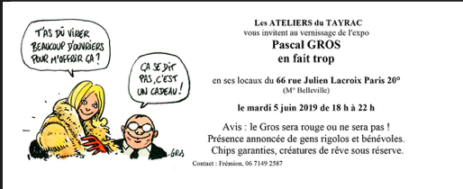 Le Bibliothécaire: PASCAL GROS EN FAIT TROP