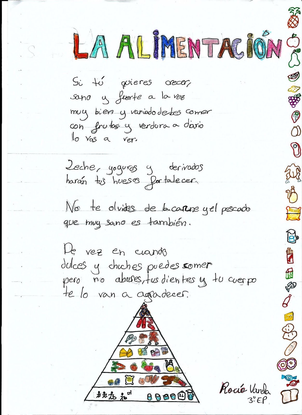 Poema Visual De Comida - LIBRAIN