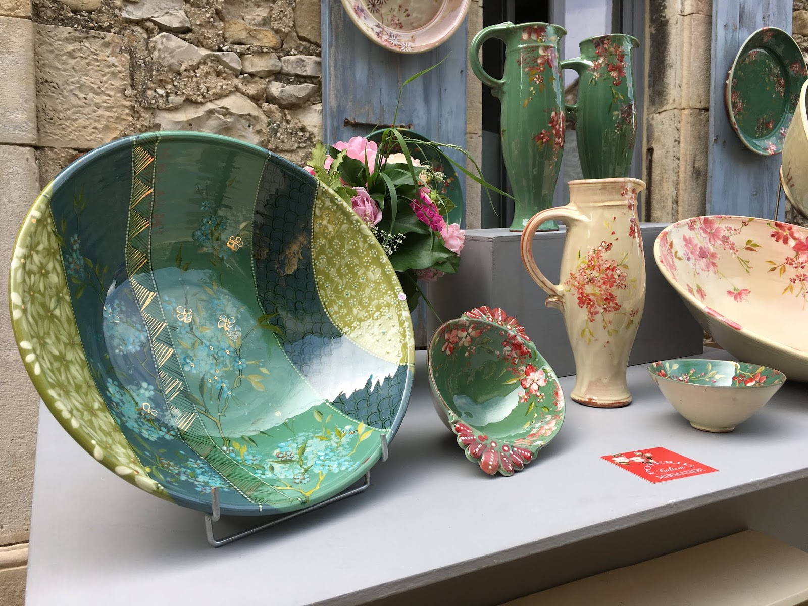 Poterie Calicot Odile Cazanave-Pin: Cliousclat 2018