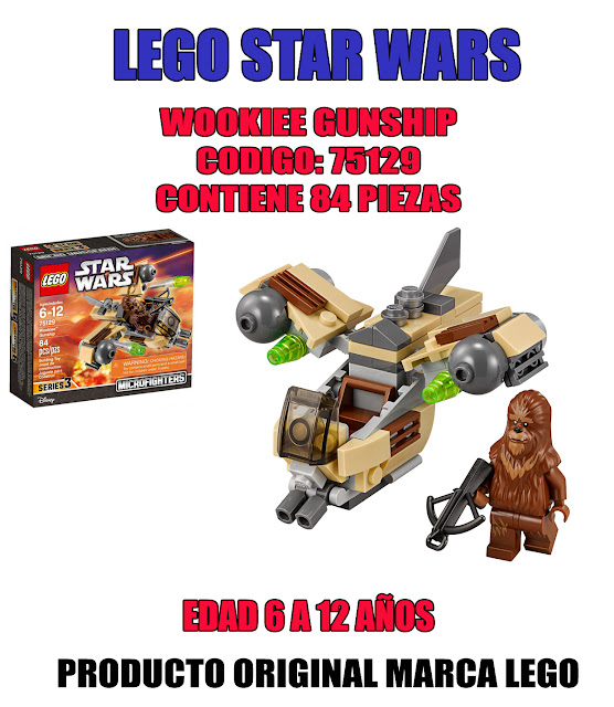 Juguetería León: LEGO STAR WARS 75129 WOOKIE GUNSHIP JUGUETERIALEON