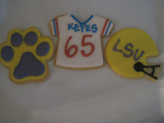Silly Gilly Desserts: LSU Cookies!