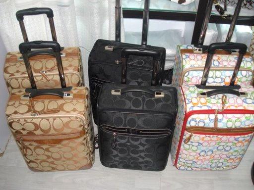 heartfelt: Traveling with a coach luggage