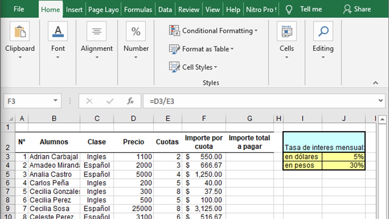 10 Principales Funciones De Excel Con Ejemplos Images