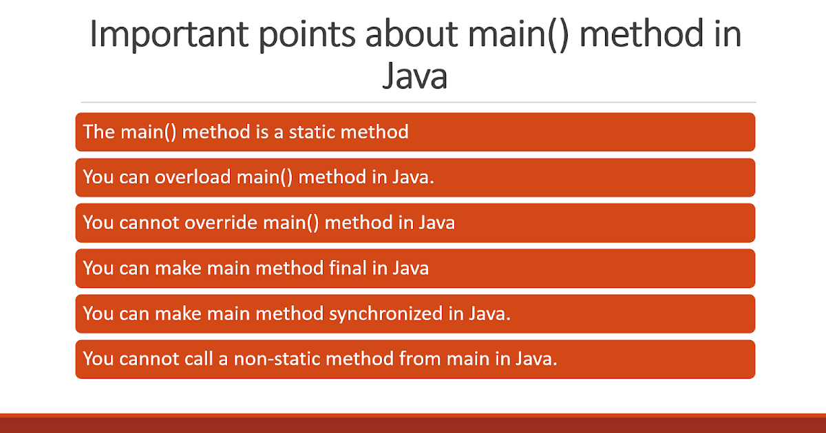 Top 5 Java Main method Interview Questions with Answers | Java67