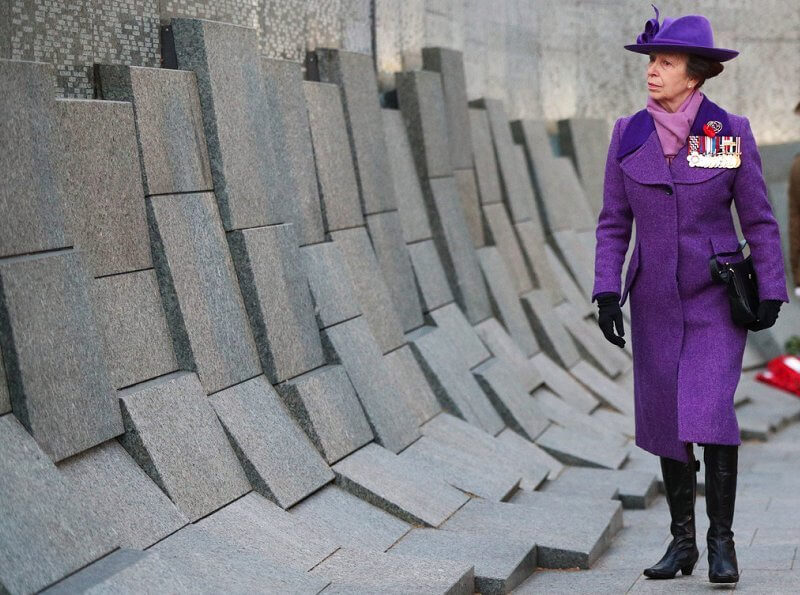 Princess Anne attended Anzac Day Service at Westminster Abbey
