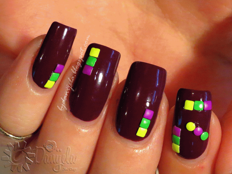 BY DANIJELA: Born Pretty Store - 2mm fluorescent nail art studs + video ...