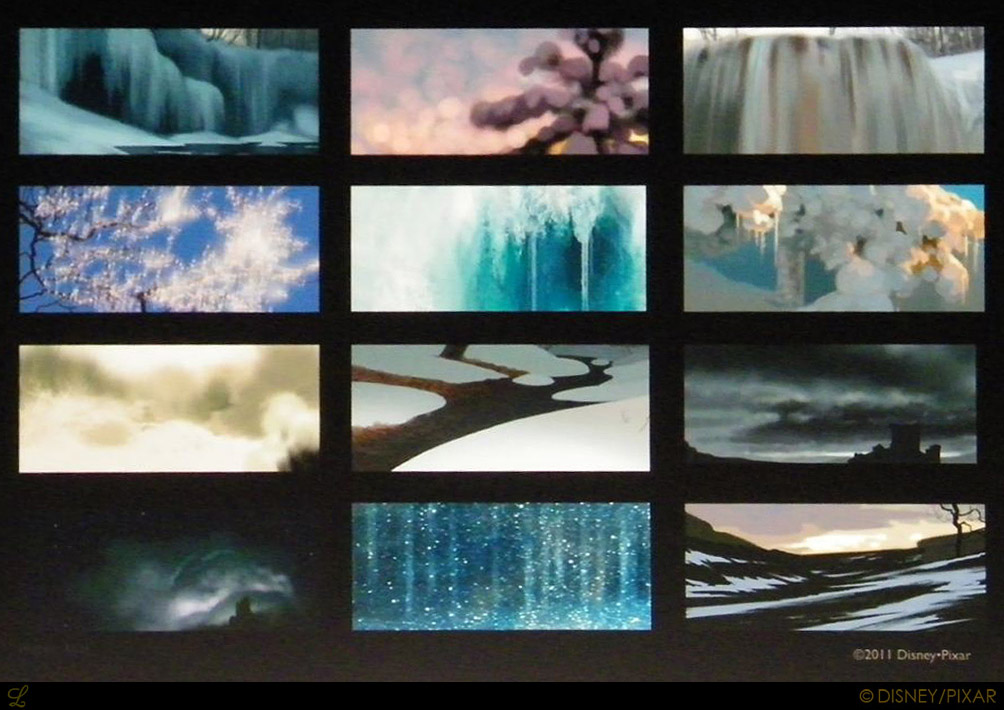 Living Lines Library: Brave (2012) - Environment & Props