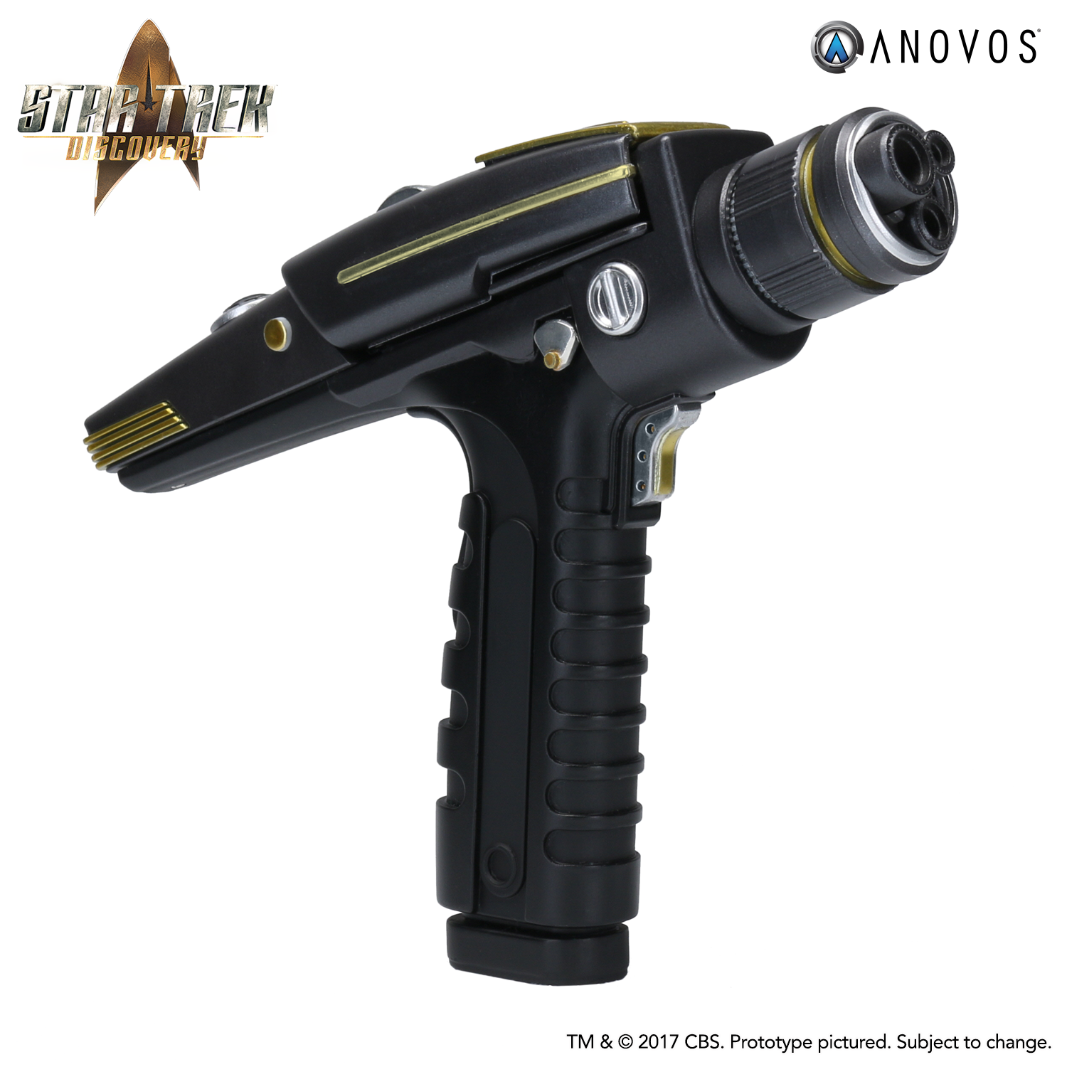 The Trek Collective: Anovos reveals Discovery phaser pistol prop replica